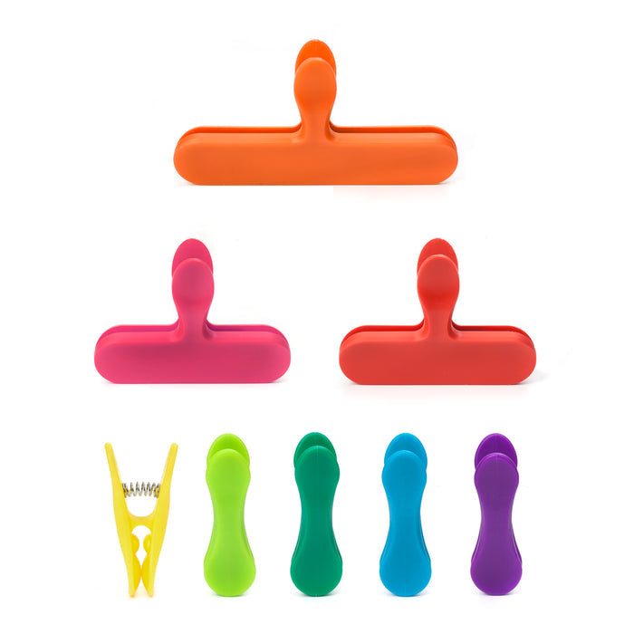 Rainbow Bag Clips – HomePlace