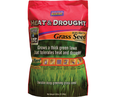 Heat & Drought Grass Seed, 50lbs – HomePlace
