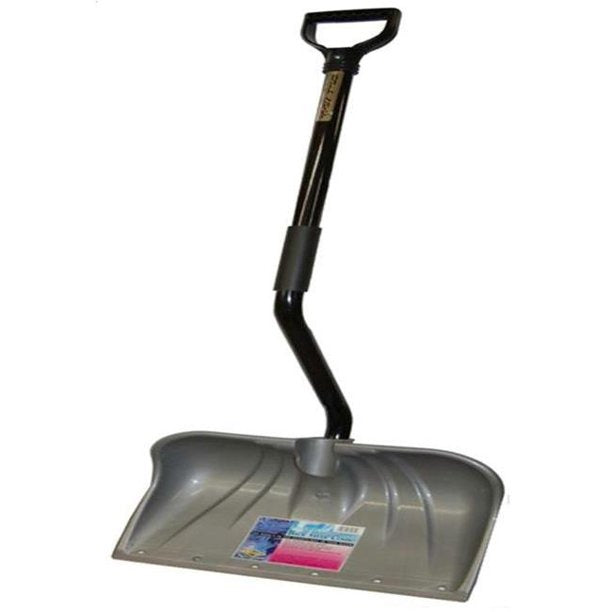 Rugg Mfg Back-Saver Ergonomic Steel Handle Poly Combo with Wearstrip ...