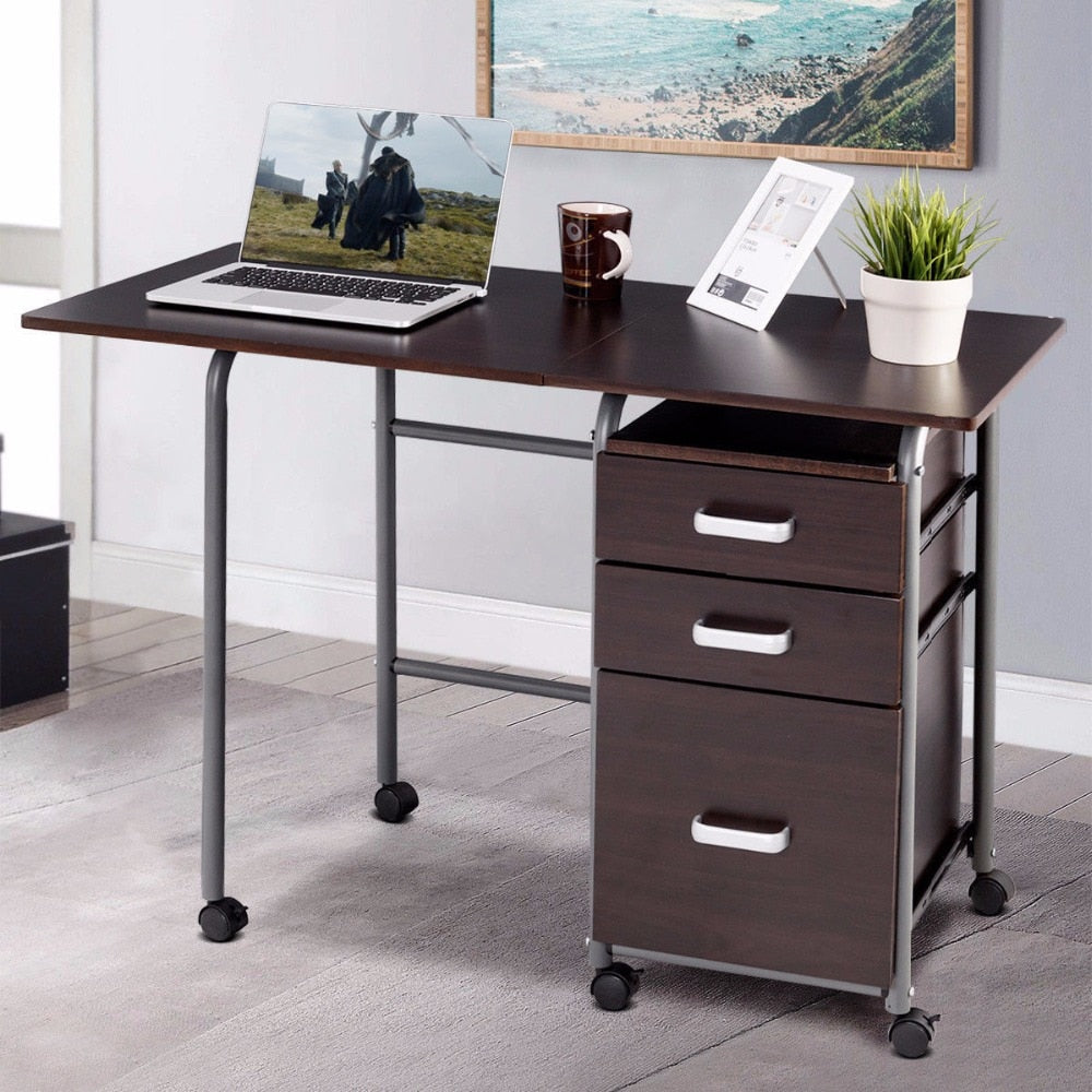 Folding Portable Home Office Desk – HomePlace